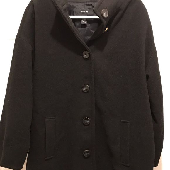 Alfani | Jackets & Coats | Alfani Black Jacket | Poshmark